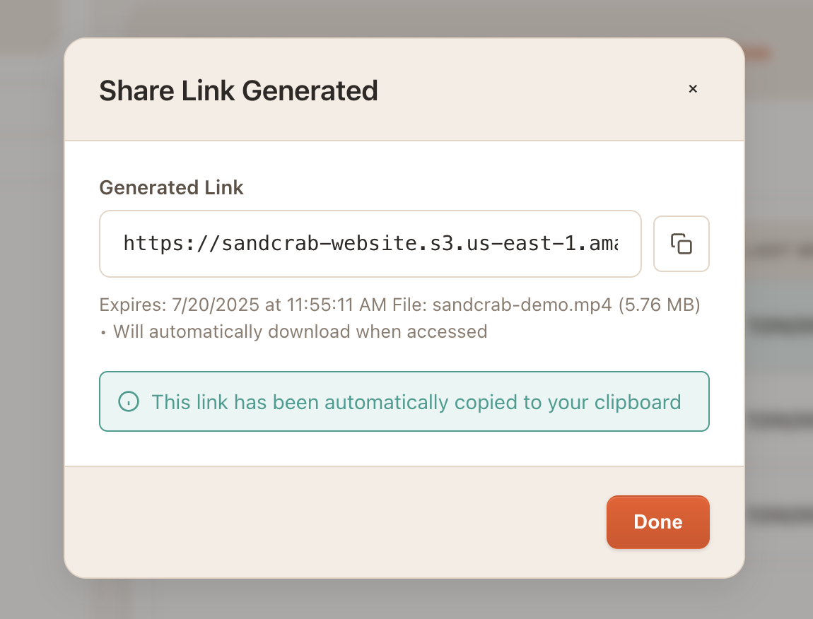 SandCrab - An Amazon S3 GUI for MacOS